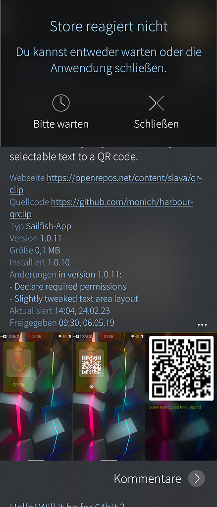 Jolla Store App freezes when updating apps - Bug Reports - Sailfish OS Forum