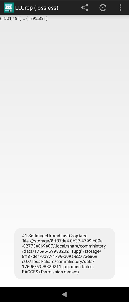 Sharing image from Messages does not work / Conceptual problem with sharing files in place - Bug ...